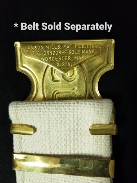 Buckle - 1881 Anson Mills 2-Piece Solid Brass US