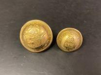 Brass and Pewter Buttons from Civil War Era | Waterbury | Federal Eagle ...