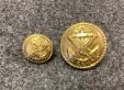 Brass and Pewter Buttons from Civil War Era | Waterbury | Federal Eagle ...