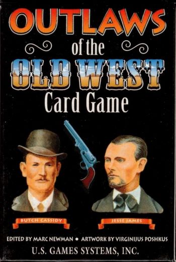 Games - Cards - Outlaw of the old west Playing Card Deck