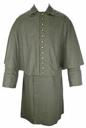 Confederate Mounted & Foot Pattern Great Coats Made in USA
