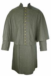 Confederate Mounted & Foot Pattern Great Coats Made in USA