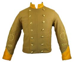 Confederate Officer Shell Jackets Made in USA, Single & Double Breasted ...