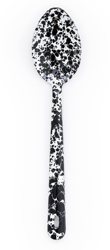 Utensil - Enamelware Large Serving Spoon - Splatter