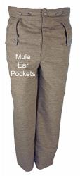 Confederate Foot & Mounted Trousers Made in USA. Enlisted & Officer