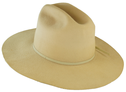 Hat - Slouch Hat - Natural, Size 7 3/8