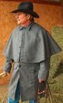 Civil War Civilian Clothing. Chaplain Clothing. Made in USA